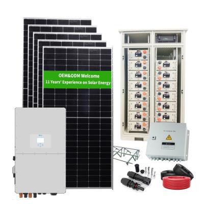 China Commercial 60KW Solar Energy System ESS EU 3 Phase Hybrid Solar Inverter BESS Off Grid Hybrid Solar Inverter for sale