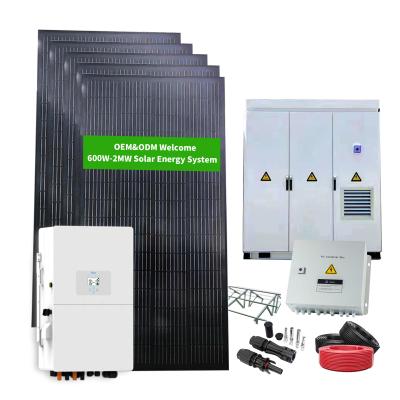 China 80KW Off Grid Solar System Kit Featuring Solar Hybrid Inverter and Battery Pack for Effective Electricity Management for sale