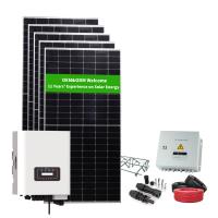 China Hot Product Grid Ties Full Set Solar Power System Photovoltaic Solar Panel Kit On-grid and Off-grid for Home for sale