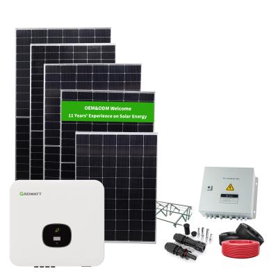 China Industry Competitive Price on Grid 10KW Solar Power System Full Package Solar Energy Energy System Buy for Home for sale
