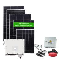 China Hot Selling High Quality Solar PV On-Grid System High Voltage Wind Turbine Generator Large Parking Lot Use for sale