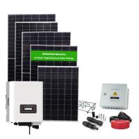 China 5kw 5000w 5000 Watts 10kw on Grid System for Home on Grid 20kw Kit 220v Home Use Solar System for Residential Use for sale
