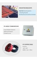 China Solar Energy System on Grid 1MW PV Wind Generator Grid Tie Inverter 1 Megawatt HV Solar Panel Complete System for sale
