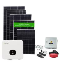 China Complete Kit 40KW on Grid Solar Inverter 40KVA Grid Tie Solar Inverter Solar Power System for Commercial for sale