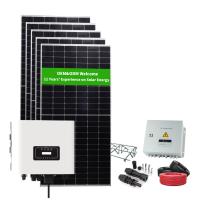 China Complete Kit 40KW on Grid Solar Inverter 40KVA Grid Tie Solar Inverter Solar Power System for Commercial for sale