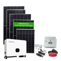 China Complete Set 1MW 2MW 3MW 5MW 10MW Solar Panels on Grid System Power Station Grid Tie Solar Energy System for sale