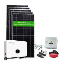 China Complete Set 1MW 2MW 3MW 5MW 10MW Solar Panels on Grid System Power Station Grid Tie Solar Energy System for sale