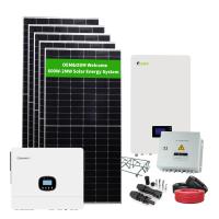 China High Efficiency Complete Kit Off Grid Photovoltaic 12KW Solar Energy System with Lithium Battery for Home Use for sale
