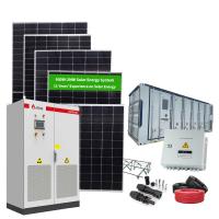 China 100KW 200KW 2MW Photovoltaic PV Panel Power 1MW Solar System Farm Plant Solar System Kit Off Grid Solar System for sale