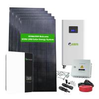 China 12KW Complete Off Solar System for Home 12kw with Panels Battery Inverter and Bracket Complete Solar System for off Grid for sale