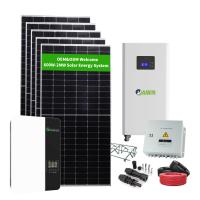 China Ready to Ship China Factory Cheap Price Photovoltaic Panel PV Power Solar System 3KW Solar Power System for Home for sale