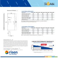 China Tier 1 Brand 25 Year Warranty Pv Modules Risen Solar Panel 530W-550W  110cell PERC Mono Pv Panel (RSM110-8-530M-550M) for sale