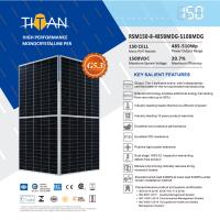 China Risen Mono Perc Module Solar Panel 485w 490w 495w 500w 505w 510w Monocrystalline Solar Panel Wholesale for sale