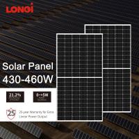 China In Stock Longi  Solar Panel Setup Cost   Full Black  385- 665w Cost to Have Solar Panels Installed Quotes for sale