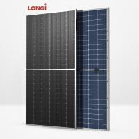 China Longi on Grid Solar Power System 525w 530w 535w 540w Bifacial Solar Panels Solar Cells Solar Panels for sale