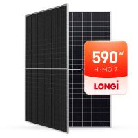 China EU Warehouse Hi-MO6  Longi Bifacial Solar Panel PV 525w 530w 540w 550w Rooftop Solar Energy System for sale