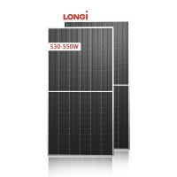 China Eu Warehouse in Stock Longi House Photovoltaic Monocrystalline Pv Module 520W 525W 530W 535W 540W Solar Panel for sale