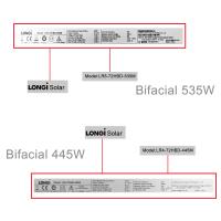 China DJSC 540 Watt Bifacial Solar Panel Mono 500W 525W 530W 535W Solar Cells Price Cost of Solar Panel Installation for Home for sale