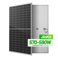 China Jinko N Type a Grade 72HL4-(V) Tiger Neo 570W 575W 580W 585W 590 700W Watt Photovoltaic Module PV Solar Panels for sale