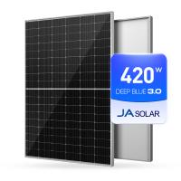 China Wholesale Price Solar Modules JA Panels 400W 410W 415W 182Mm 108Cells Monocrystalline Full Black Solar PV Panels for sale