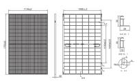 China Discount Price  410w 430w 450w Solar Panel TW Solar Panel Full-black Bifacial TWMNH 48HC430-450W N-type Half-cell Solar Panels for sale