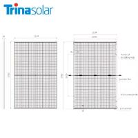 China Trina 700W 710W PV Module  Neg9rc.27 435Wp 440W 450W 420Watt Bifacial Double Glass Monocrystalline Solar Panels for sale