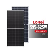 China Longi Solar Panel 600W 605W 610W 615W 620W 625W Half Cell Bifacial Solar Panels High-performance PV Modules LONGI Himo 7 for sale
