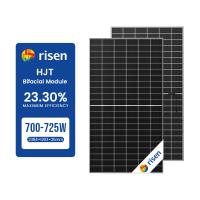 China Risen Popular PV Module N-type HJT 700W 710W 720 Watt 725W RSM132-8-700-725BHDG Solar PV Panels for Project for sale