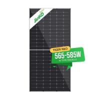 China 565-585 Watt Mono-facial Module N-Type 570w jinko Solar tiger Neo N-type Solar Panel for sale