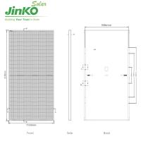 China Jinko Tiger Neo N-type Solar Panel 565W 575W 580W 585W Mono-facial Tiger Neo for sale