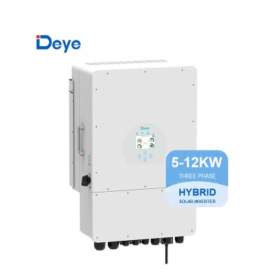 China Deye SUN-5K-SG01HP3-EU-AM2 High Voltage Three Phase Hybrid Solar Inverter 5KW 6KW 8KW EU Version for Home Use for sale