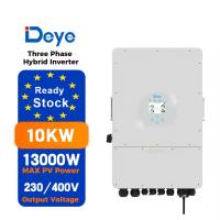 China Deye Hybrid Inverter 5kW 6kW 8kW 10kW 12kw 1-P 3 Phase 14kW 15kW 16kW 18KW 20kW Three Phase Low Voltage Battery for sale