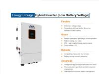China Megarevo 6KW 8KW 10KW 12KW 16KW 110/220V Split Phase R16KLNA Hybrid Solar Inverter for Lithium Battery System for sale