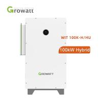 China Growatt 3 Phase WIT 50-100kW Hybrid Inverter 50kw 63kw 75kw 100kw WIT 50-100K-H/HU UPS for sale