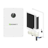 China Growatt Three Phase 48Vdc 8Kw 10Kw 12Kw 15 Kw Hybrid Solar Inverter With Mppt Charge Controller for sale