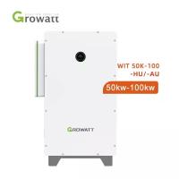 China New Growatt Three-phase Output Wit 50-100k-hu/au-us Three Phase Hybrid Inverter 50kw-100kw Home Solar System for sale