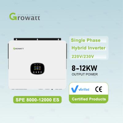 China Growatt Hybrid Solar Inverter 10Kw 3 Phase on Off Grid Inverter for sale