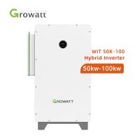 China Newest Growatt WIT 28-55K-HU/AU-US L2 28KW 35KW 40KW 55KW Hybrid Solar Inverter Commercial Storage Inverter for sale