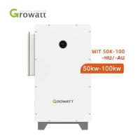 China Newest Growatt WIT 28-55K-HU/AU-US L2 28KW 35KW 40KW 55KW Hybrid Solar Inverter Commercial Storage Inverter for sale