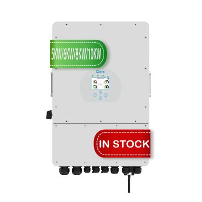 China Deye 10KW Hybrid Inverter MPPT Controller Deye SUN-10K-SG02LP1-EU-AM3 Hybrid Solar Inverter Solar System for sale