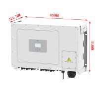 China Deye Inverter Power Solar Three 3 Phase Grid Tie 100KW on Grid Solar Inverter for Commercial and Industrial Use for sale