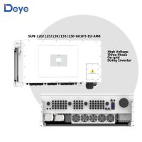 China Deye SUN-120/125/130/135/136-G Solar String Inverter On-grid String Inverter High Voltage  Three Phase Inverter 8MPPT for sale