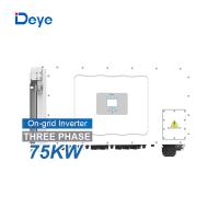 China Deye Three Phase String Inverter SUN-75K-G01P3-EU-AM8-LV Low Voltage 75kW Deye On-Grid Solar Inverters for sale