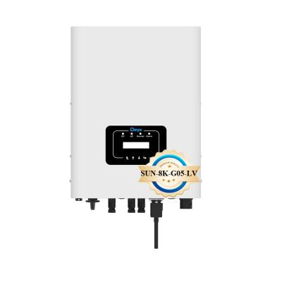 China Deye EU on Grid Solar Inverter 8kw SUN-8K-G05 Wifi 3 Phase deye Mppt 8000w Solar on Grid Inverter for sale