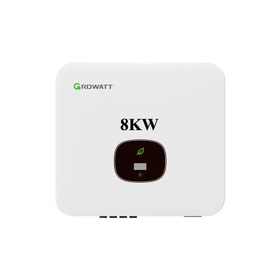 China Growatt Solar Inverter 8KW MIN8000TL-X(E) Solar Product 8KW on Grid Growatt Solar Inverter for Smart Home for sale