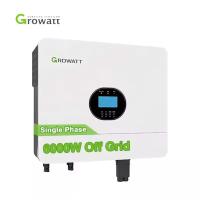 China CE TUV MARK Growatt Off Grid SPF 6000es Plus EU Stock 3.5kw 5kw Single Phase 6kw Solar Inverter for sale