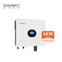China Growatt 6Kw Off Grid Solar Inverter Spf 6000Es With 2 Mppt Trackers for sale
