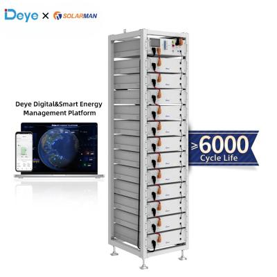 China Deye BOS-G Pro 100Ah 51.2V Direct Sale Home Energy Storage Lithium Battery for Solar Lifepo4 for sale