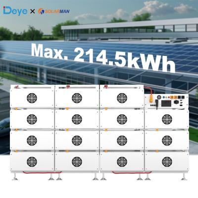 China Deye BOS-B 2025 New Arrival Home Energy Storage System 51.2v Lifepo4 Lithium Solar Battery 280Ah for sale