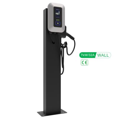 China High Quality Electric Charger Car Station Smart Wall-box 7kw 11kw 22kw Ev Charger for sale